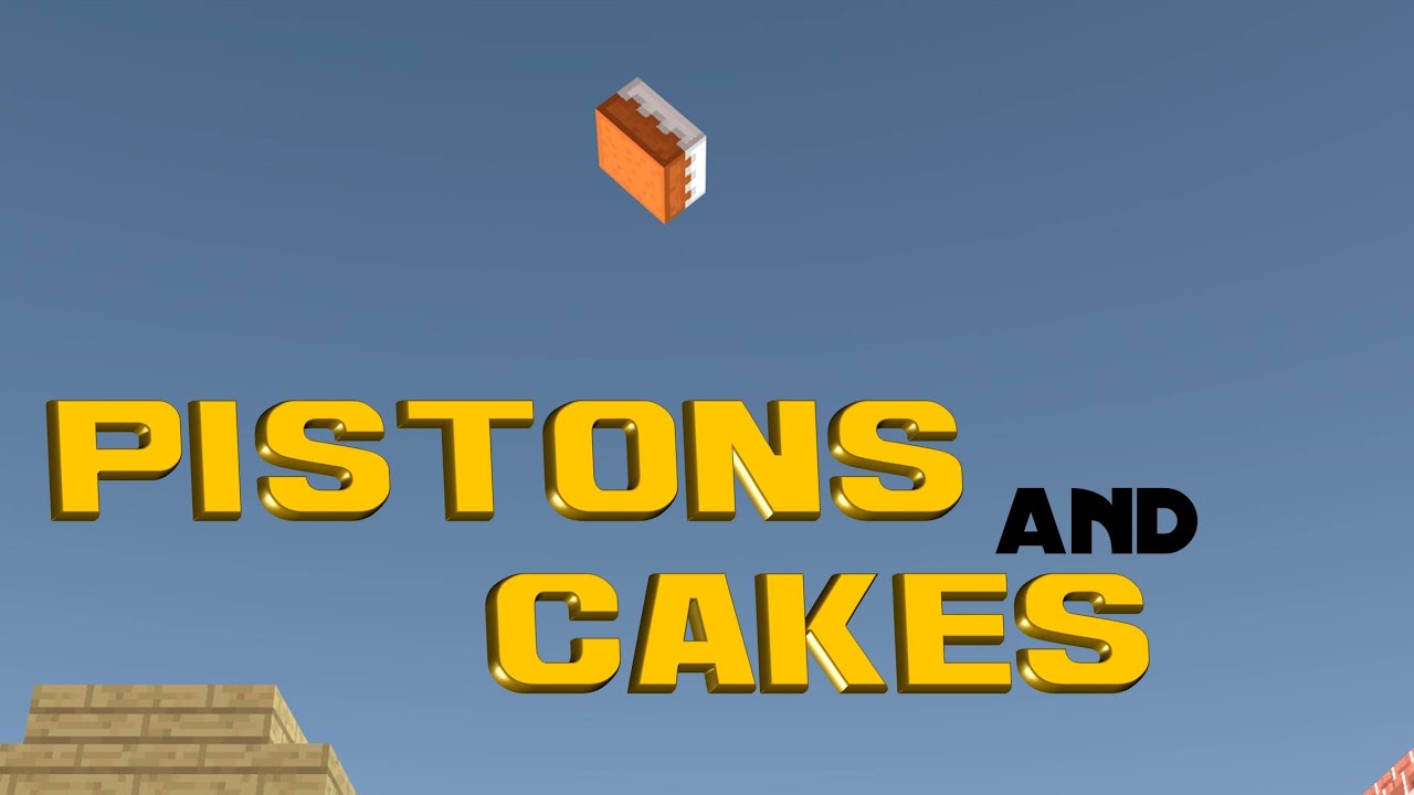 Pistons and Cakes - Minecraft Animation - by Basic7x7 - YouTube