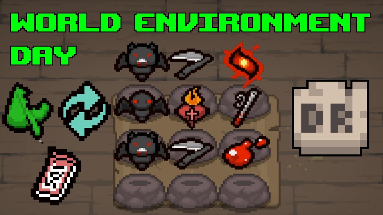 SACRED HEART SUMPTORIUM | The Binding of Isaac curated daily run World ...