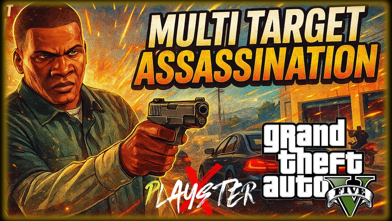 🎯 GTA 5 Multi Target Assassination | Thrilled Run, Spot & Shoot! Part ...
