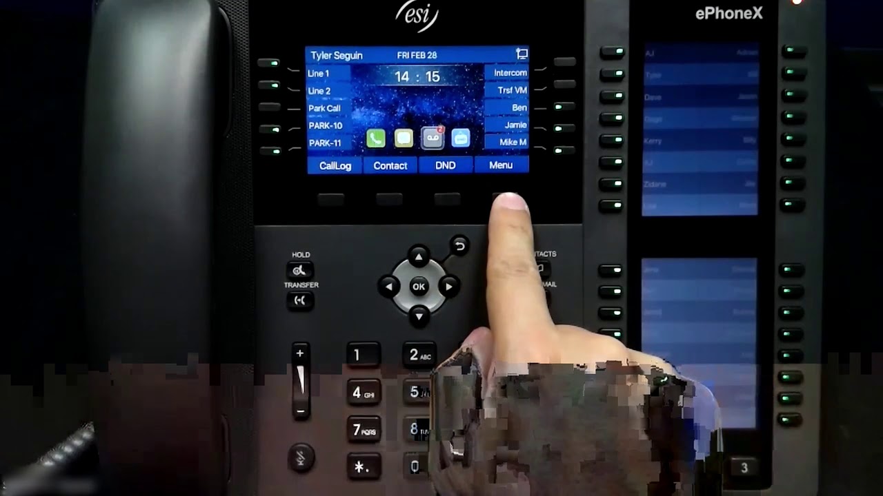 ESI ePhone X Basic Training Video - YouTube