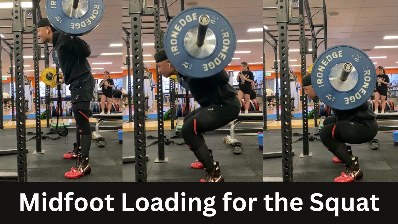 Cueing Midfoot Loading in the Squat - YouTube