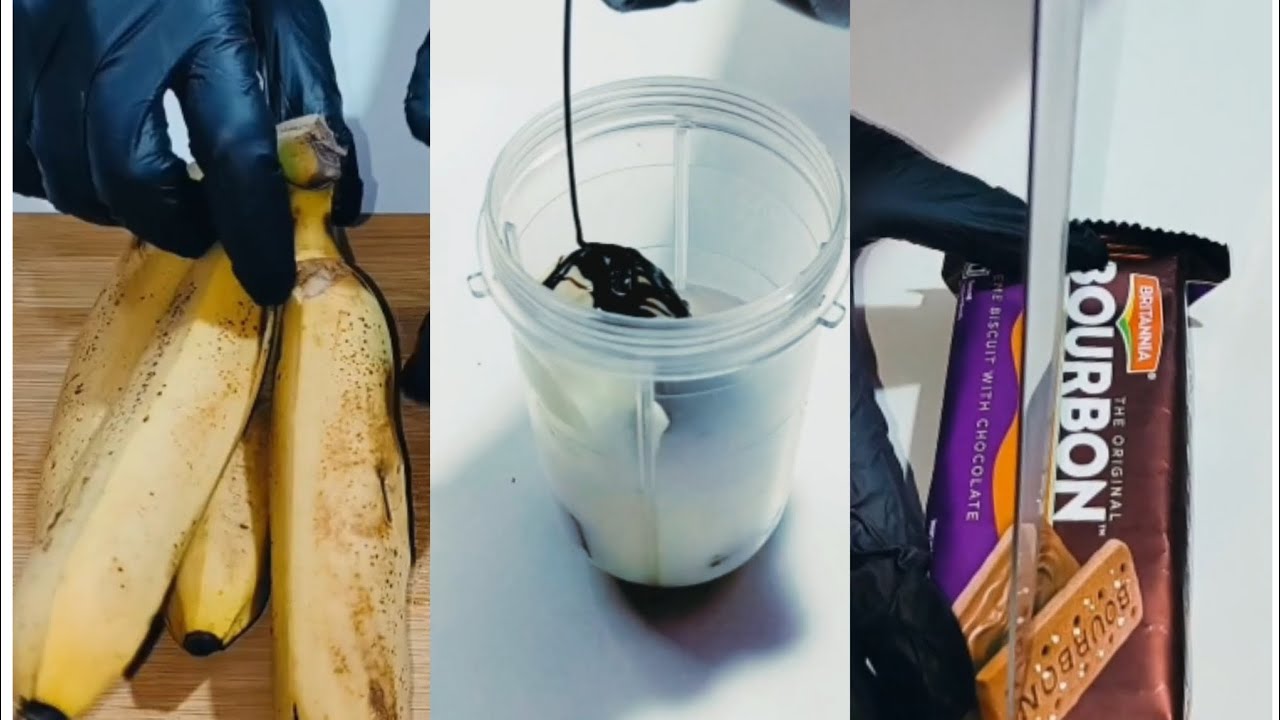 shape banana shakeBOURBON Sheikh dairy milk Cadbury juice - YouTube