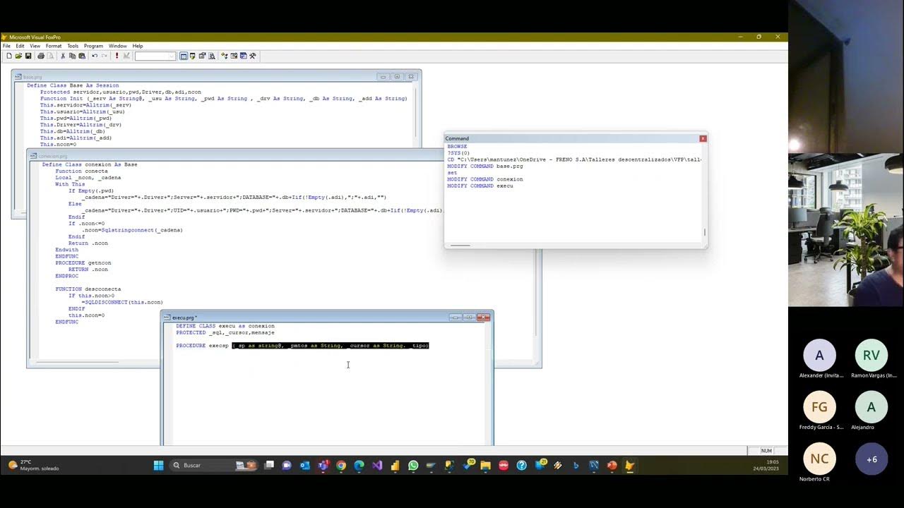 Taller Visual Fox Pro – SQL Server MySQL Clase Conexión - YouTube
