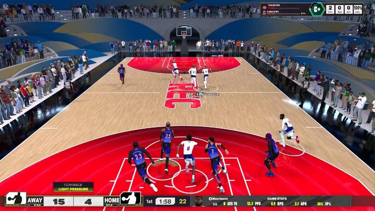 NBA 2K25 Rec gameplay big comeback win - YouTube