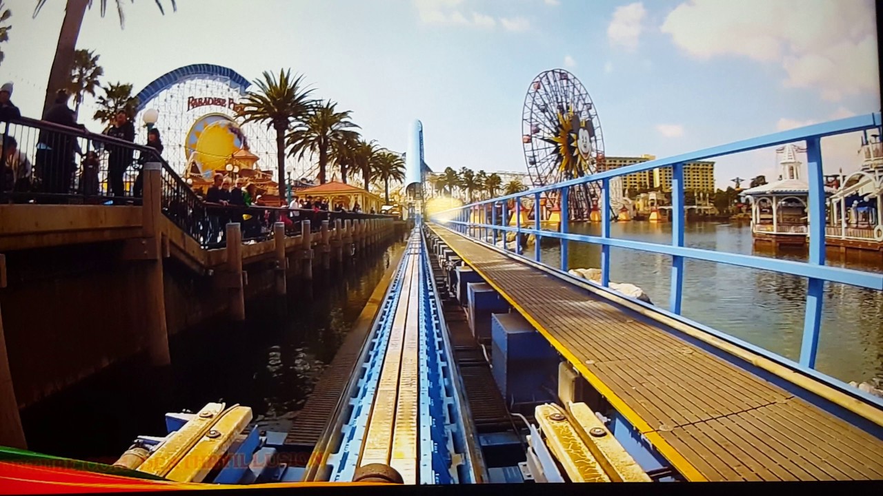 OUR TRIP TO DISNEY- CALIFORNIA SCREAMIN RIDE - YouTube