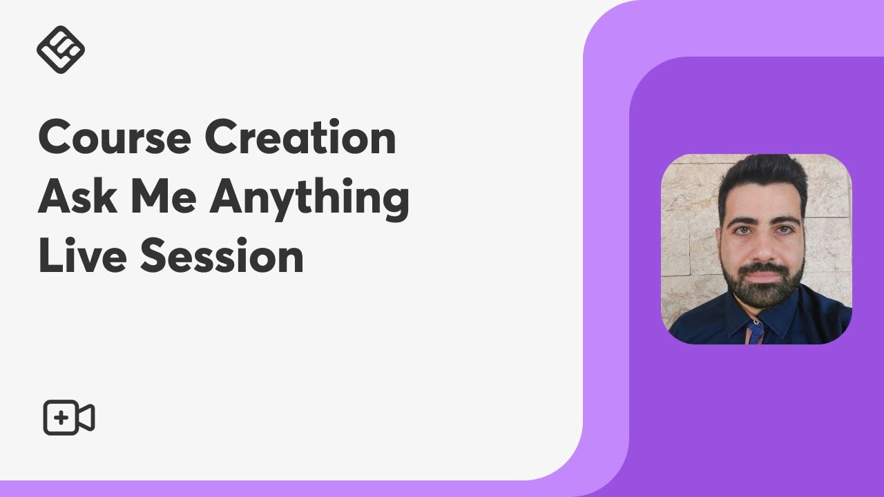 Course Creation Ask Me Anything Live Session - YouTube