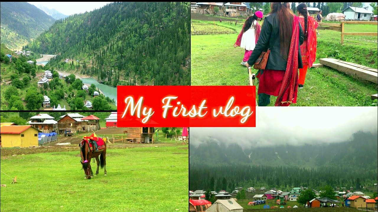 My First vlog || Travel vlog || Saira Aziz || Neelum valley vlog #viral ...