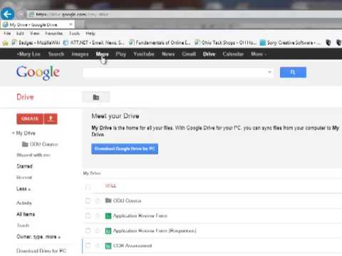 Using Google Drive in the Classroom - YouTube