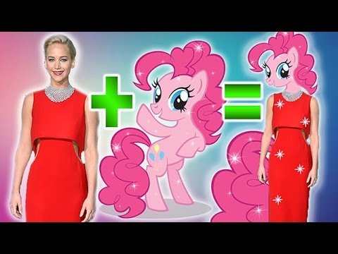 My Little Pony + Celebrities | Character Mashup! - YouTube