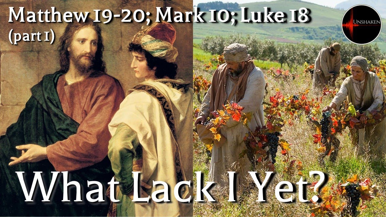 Come Follow Me - Matthew 19-20; Mark 10; Luke 18 (part 1): What Lack I ...
