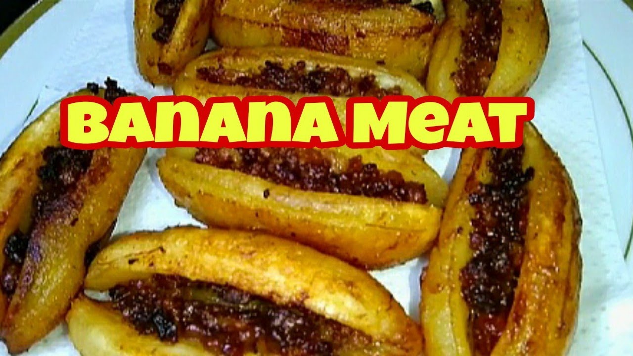 How to make Banana Meat / Delicacies of Dalaguete, Cebu - YouTube