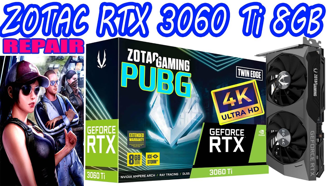 ZOTAC GAMING GeForce RTX 3060 Ti 8GB Graphic Card Repair | 4K - YouTube