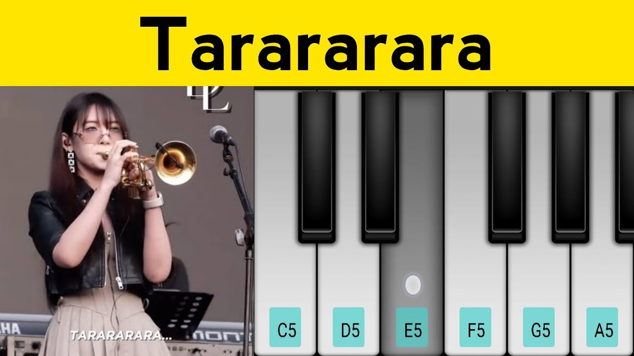 Tarararara Tarararara Song | Piano Tutorial | Zhao Lei - YouTube