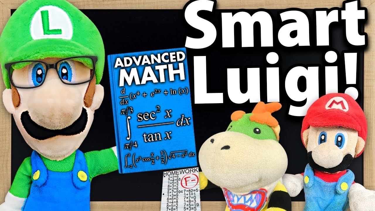 CrazyMarioPlushies:Smart Luigi! (Credible/ non credible sources) - YouTube