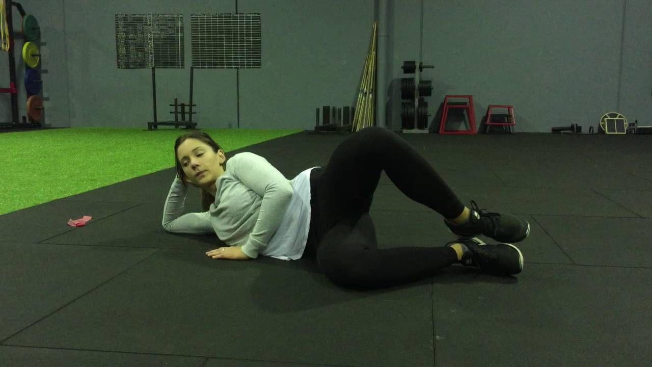 Side Lying Clams - YouTube