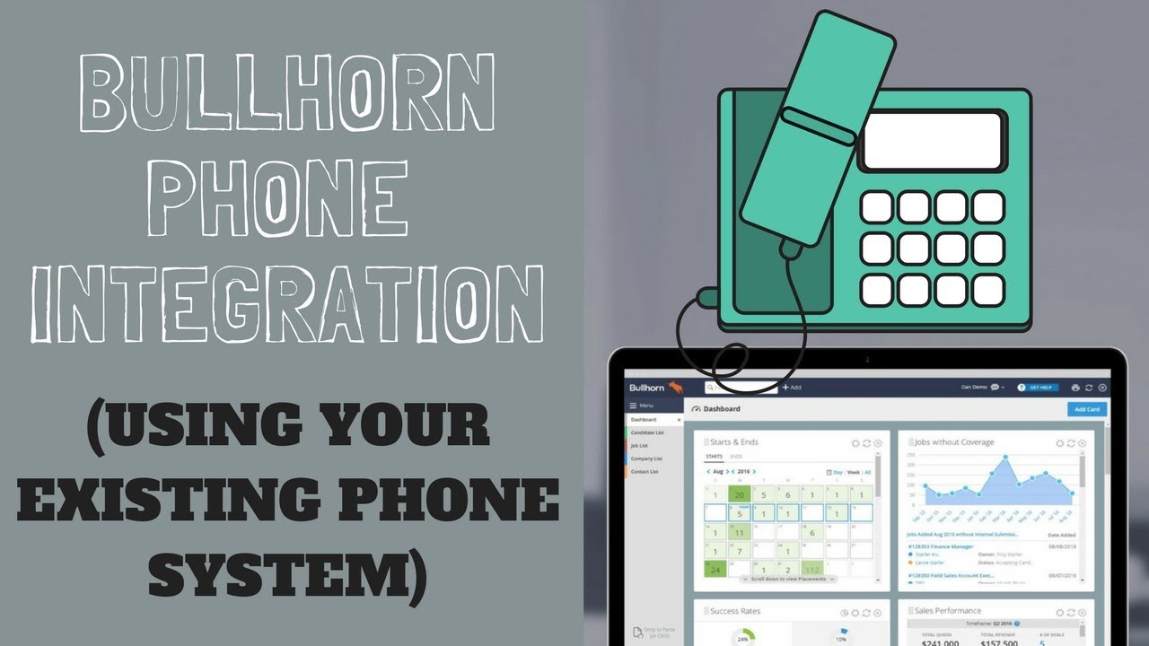 Bullhorn Phone Integration - YouTube