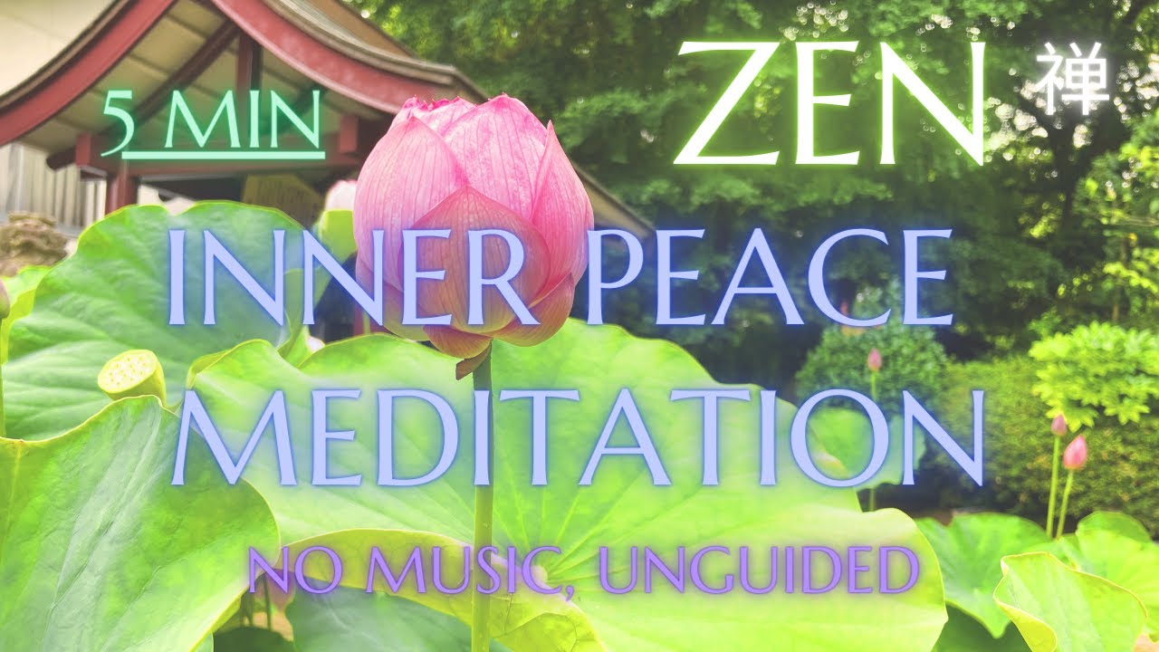 🍃5 Min Zen: Inner Peace - Finding Stillness in Your Inner Space ...