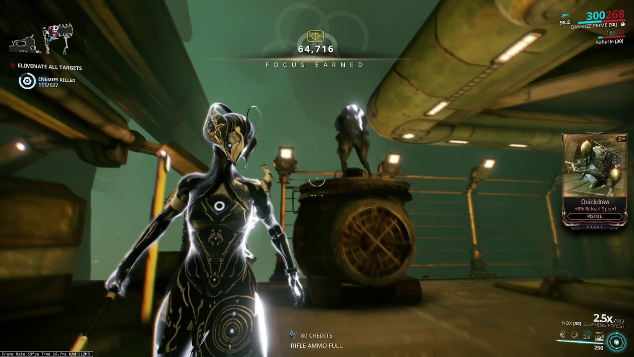 Warframe - Savage Banshee Focus Farm - YouTube