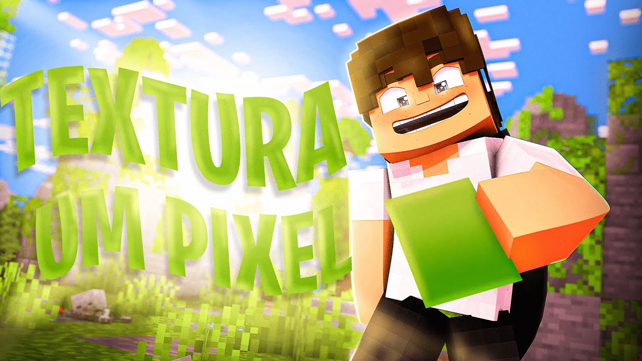 JOGANDO com a textura de 1 PIXEL - YouTube