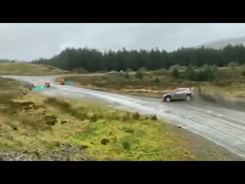 Craig Breen’s crash on stage 12| Wales Rally GB| WRC 2019 - YouTube