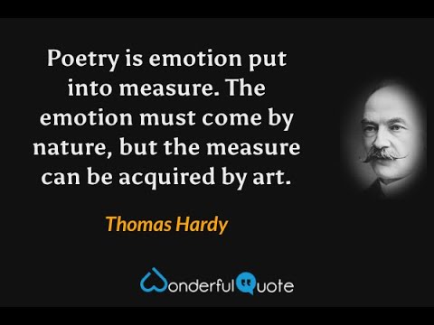 27 Famous Quotes By Thomas Hardy, The Author Of Tess Of The D ...