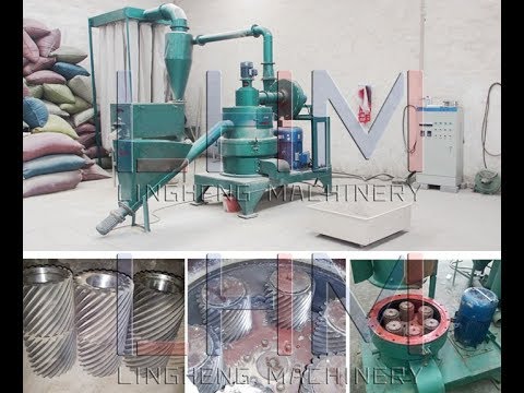 Wood Powder Production Line-Wood Flour Making Machine-Henan Ling Heng ...