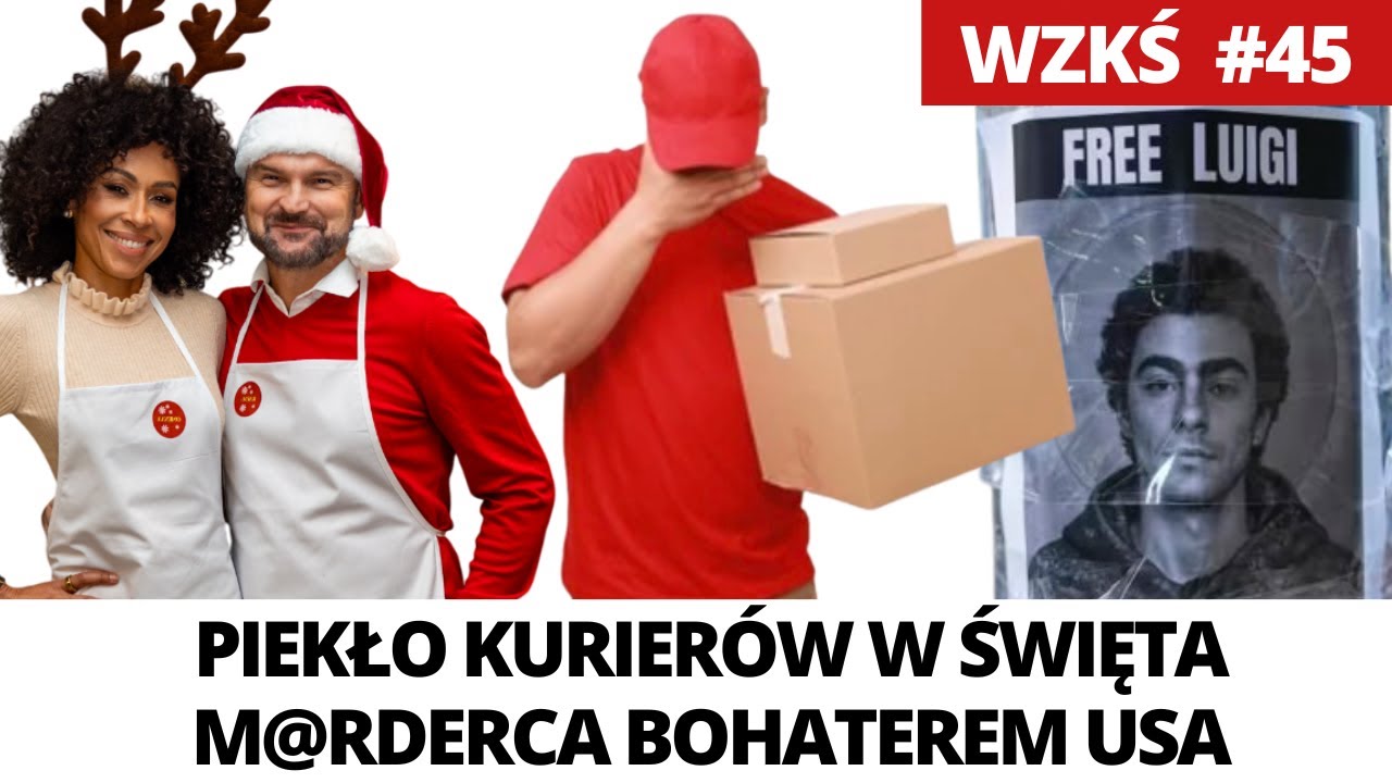 Piekło kurierów w święta, zab@jca bohaterem, fatalne oceny rządu. - YouTube