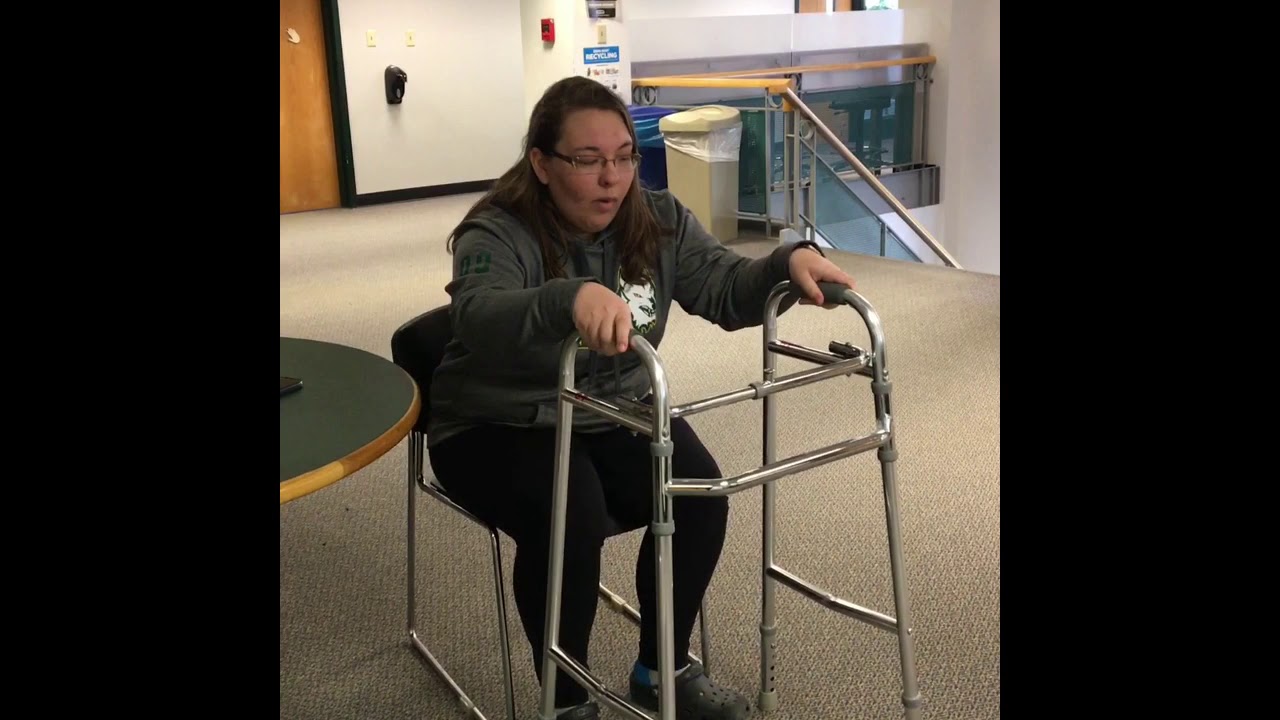 Standard Walker and Sock Aide Demonstration - YouTube