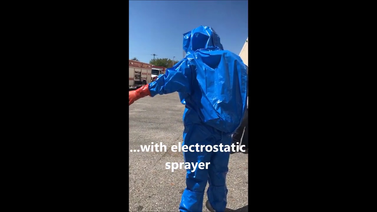 Electrostatic Decontamination - YouTube