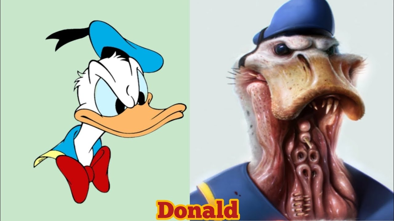 Disney Characters as Monsters | - YouTube