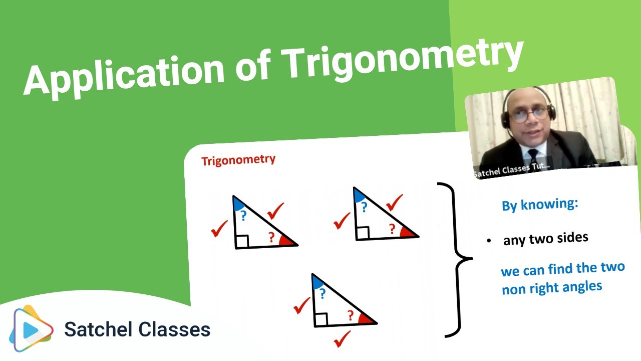 Application of Trigonometry | Math | Satchel Classes - YouTube