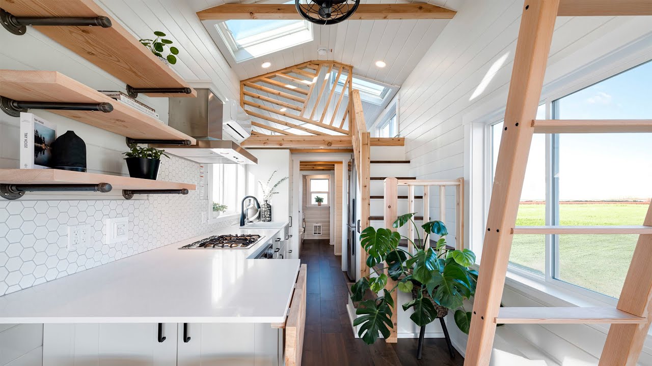 34ft Incredibly Beautiful Eco-Friendly Tiny House RV by Mint Tiny Home ...