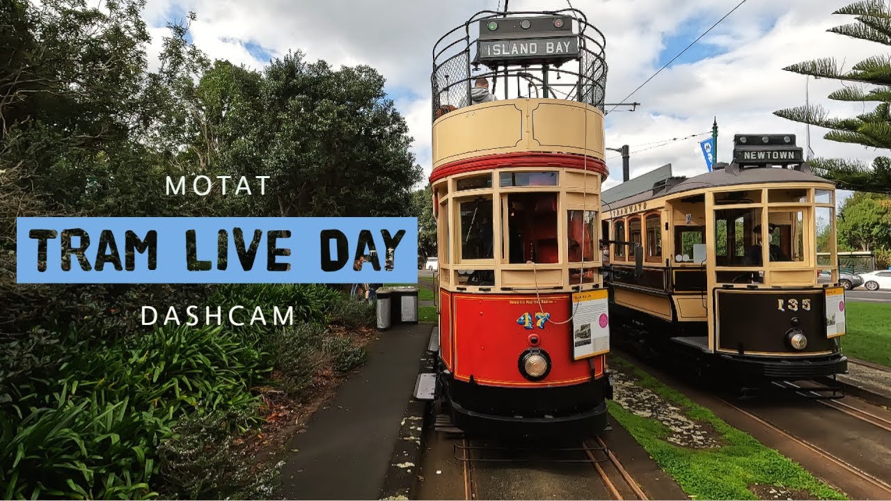 MOTAT Tram Live Day dashcam 21 Aug 2022 - YouTube