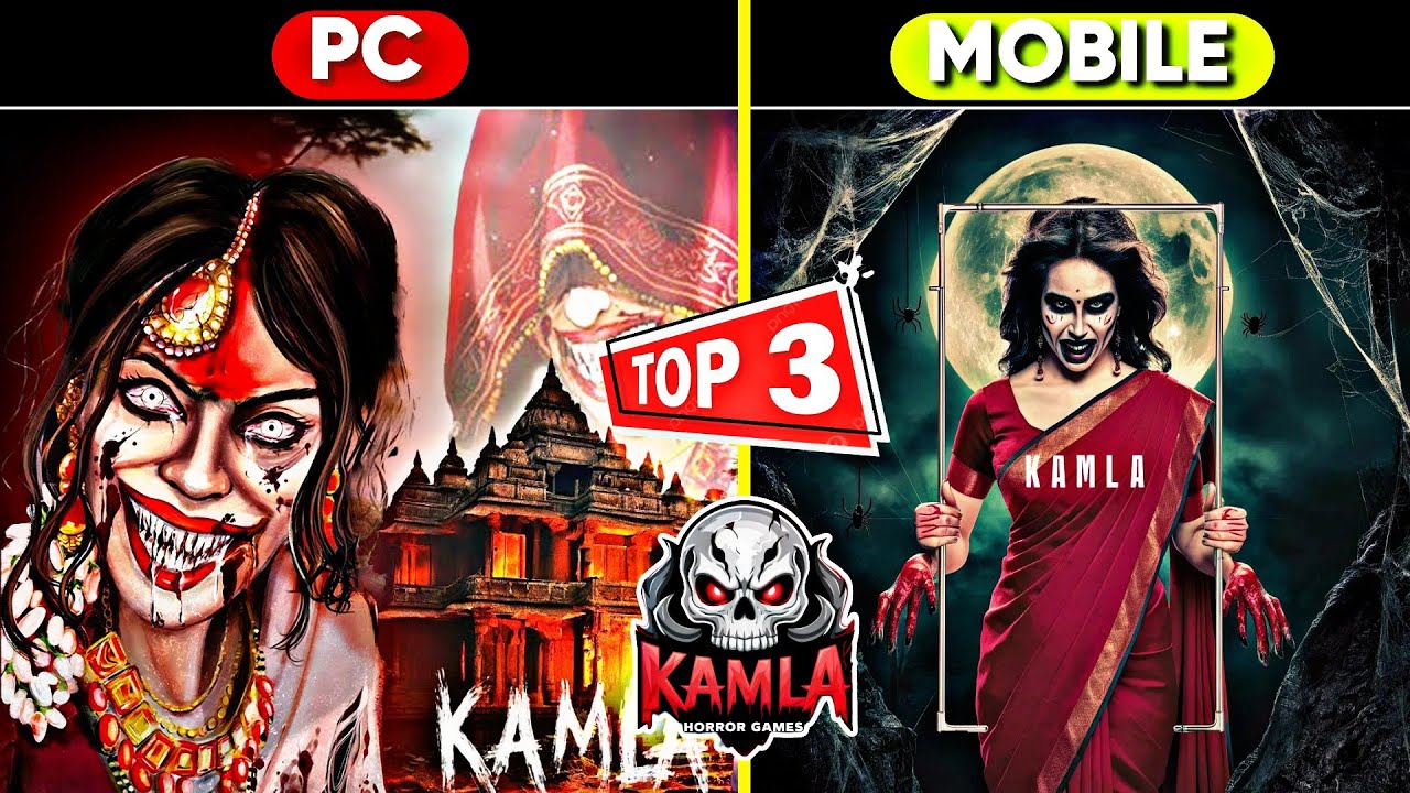 TOP 03 KAMLA 🤯 HORROR GAMES FOR MOBILE | HOW TO PLAY KAMLA GAME IN ...