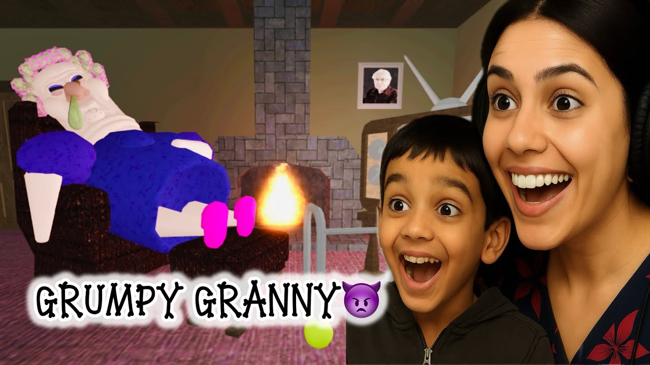 ESCAPE GRUMPY GRAN ROBLOX - SCARY OBBY - YouTube