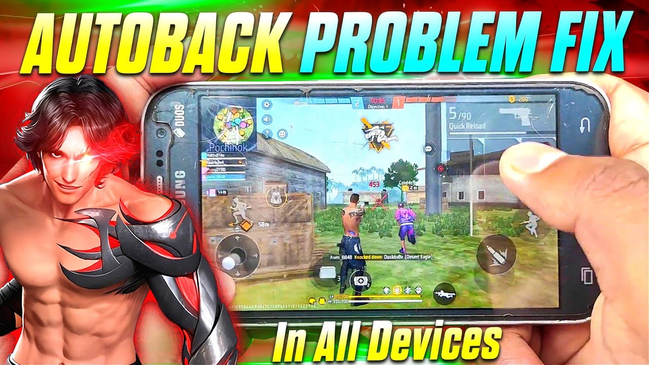 Let's Fix Free Fire Auto Back Problem - YouTube