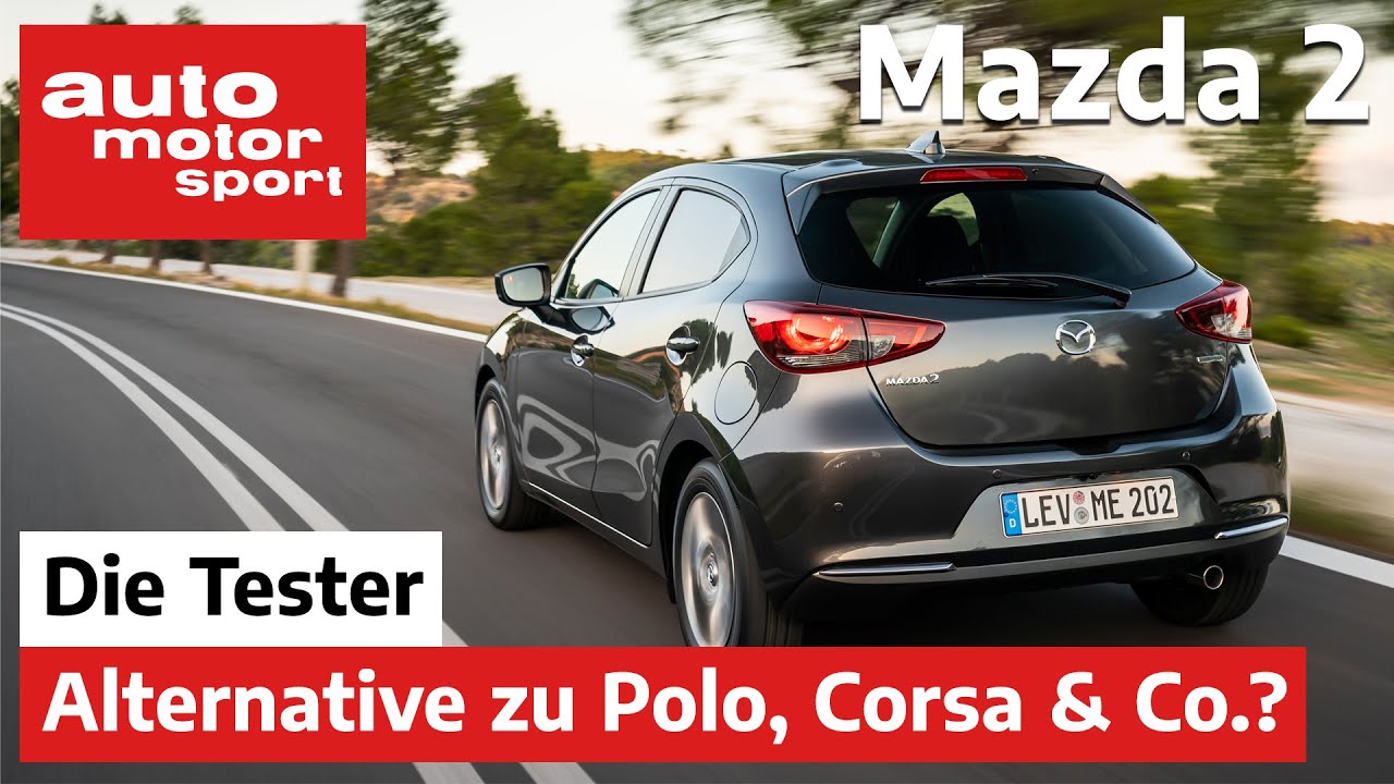Mazda 2: Die clevere Alternative zu Polo, Corsa & Co.? - Test/Review ...