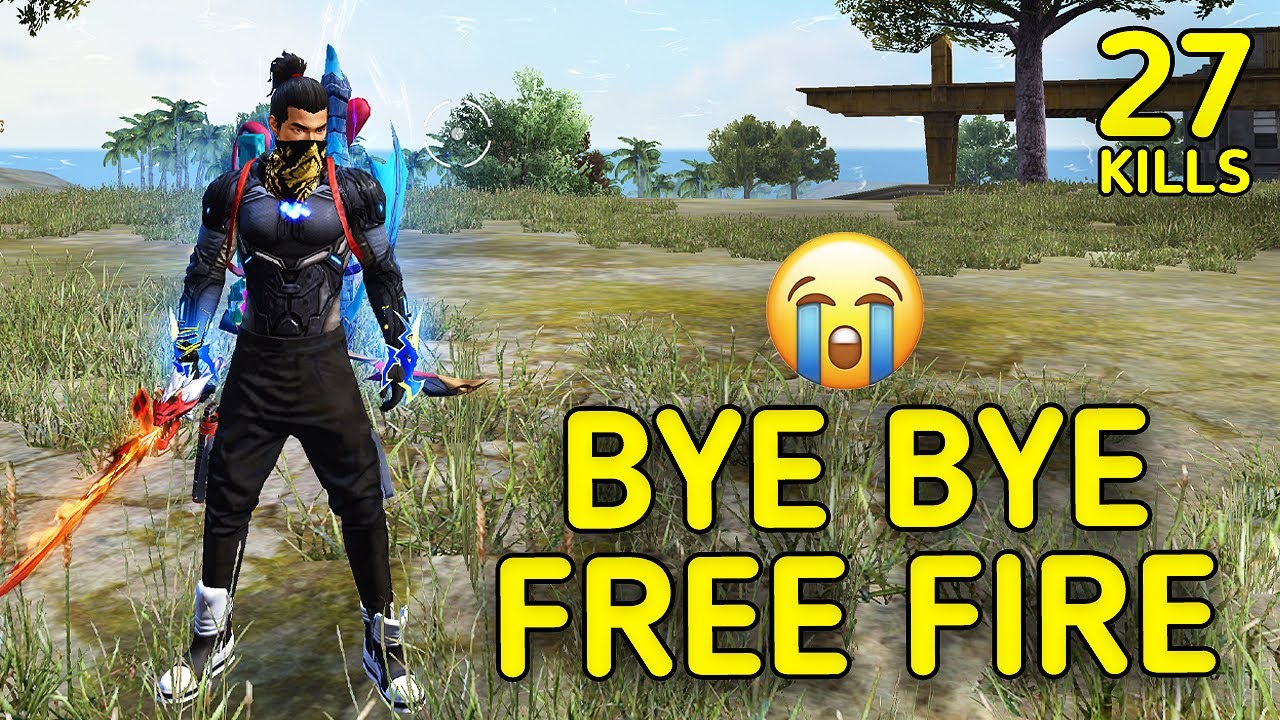 SOLO VS SQUAD || BYE BYE FREE FIRE😭!!! LAST GAMEPLAY WATCH TILL THE END ...