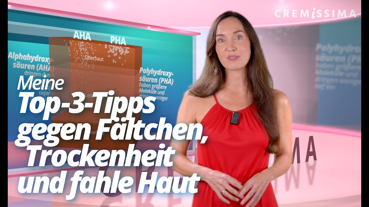 Meine Top-3-Tipps gegen Fältchen, Trockenheit und fahle Haut - YouTube