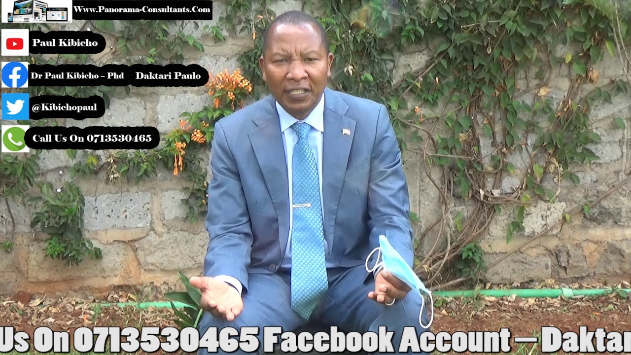 Question and Answer with Dr Paul kibicho PhD #DiasporaAdvice # ...