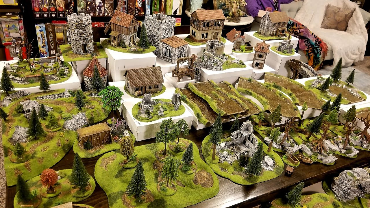 Eslo Terrain for Miniature Wargames/RPGs - YouTube