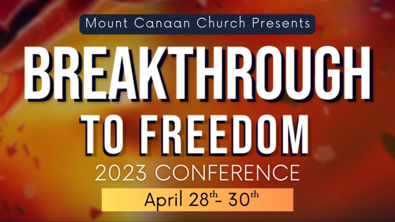 Breakthrough To Freedom Conference | Dr. Sheryl Randolph | April 28 ...
