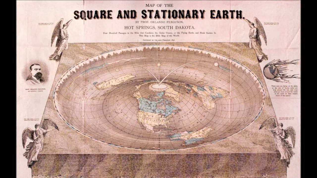 Real Flat Earth Maps - YouTube