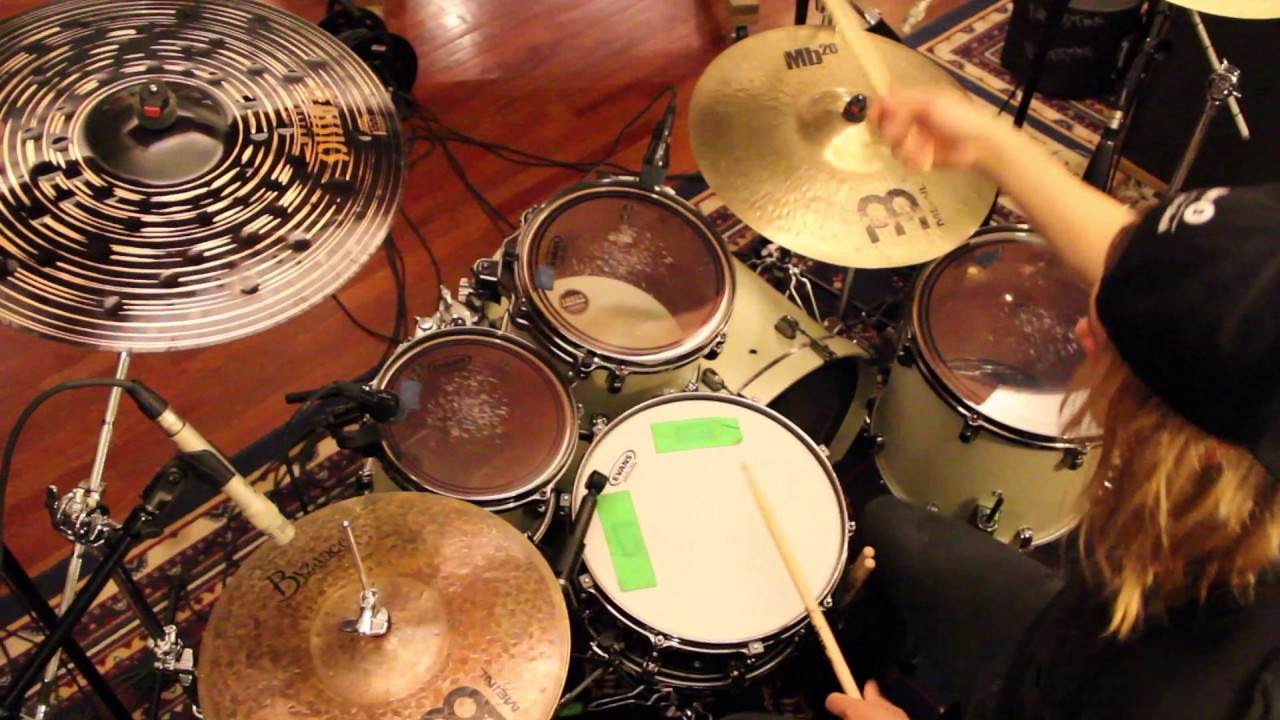 Paul Wandtke in the studio tracking drums for his new band Bedlem - YouTube