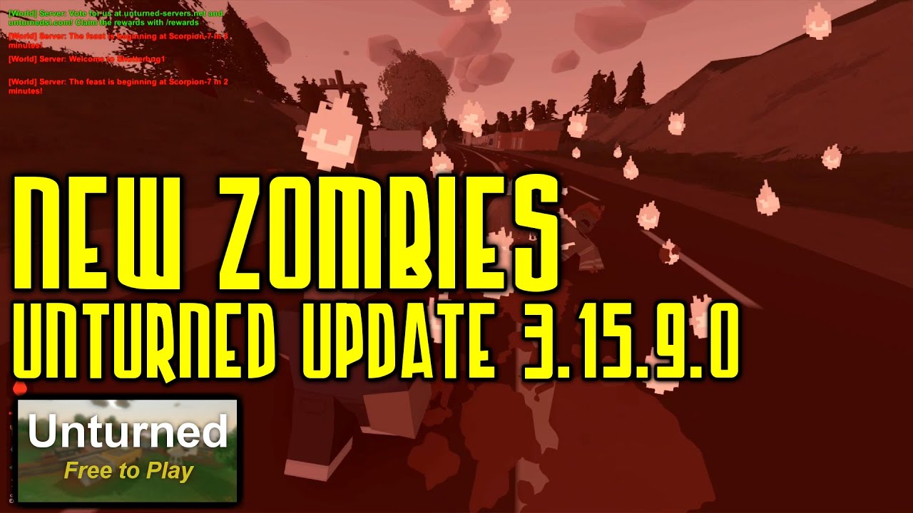 Unturned Update 3.15.9.0 NEW Zombies | Burner and Flanker - YouTube