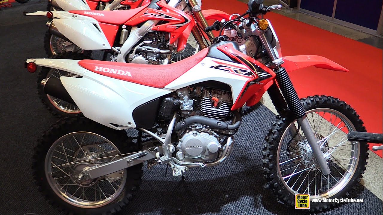 2015 Honda CRF 230F - Walkaround - 2015 Salon Moto de Montreal - YouTube