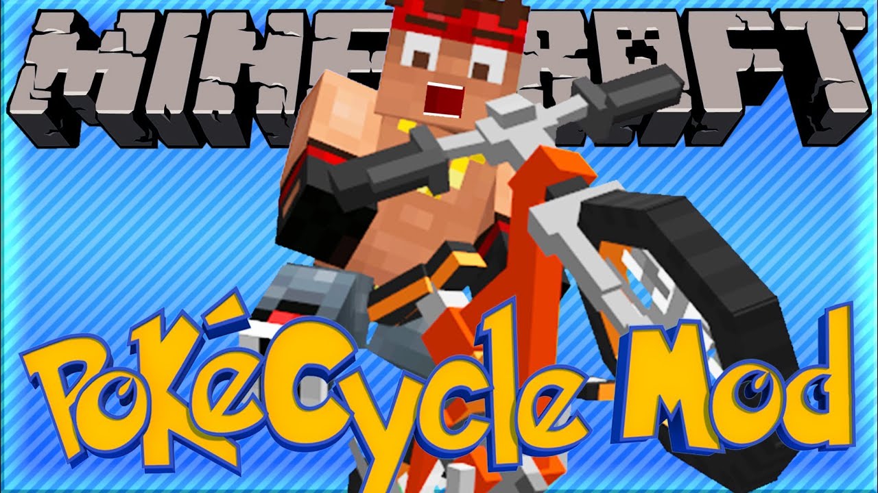 POKEMON Bike in Minecraft! | Minecraft: Poke Cycle Mod! - YouTube