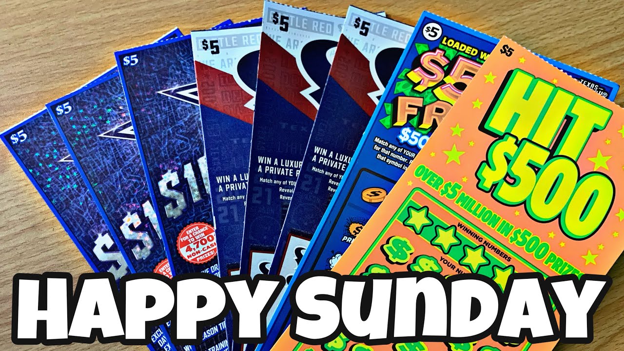 SUNDAY FOOTBALL! TEXANS VS COWBOYS! PLAYING $40 IN TEXAS LOTTERY ...