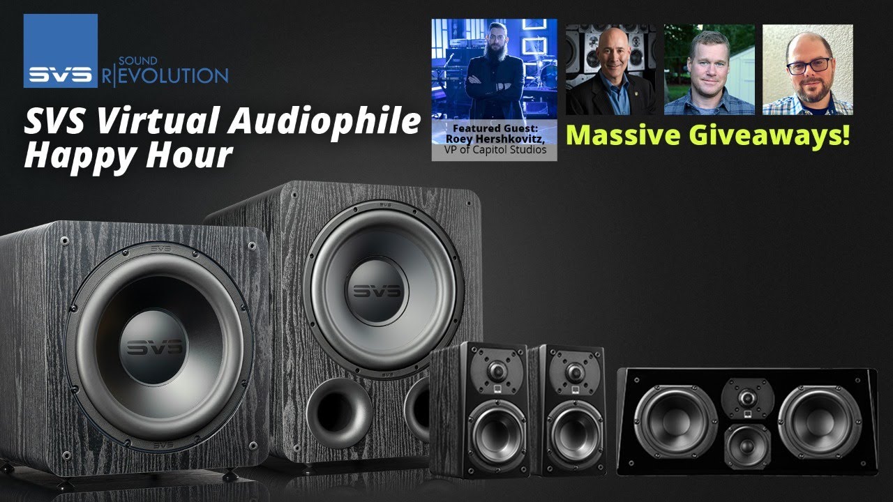 SVS Audiophile Happy Hour w/ Guest Roey Hershkovitz from Capitol Studios - YouTube