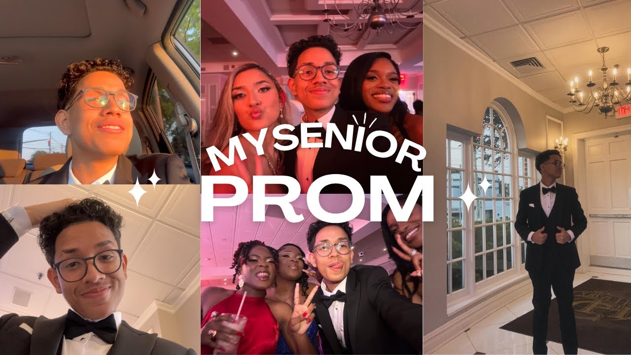SENIOR PROM *vlog + grwm* - YouTube